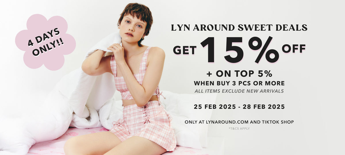 สร้างสไตล์ที่โดดเด่นด้วย LYN AROUND OFFICIAL ONLINE STORE | SWEET DEALS 15% OFF | ช้อป Lyn ...